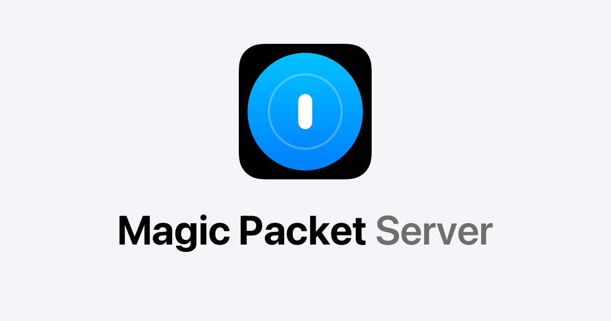 Magic Packet Server